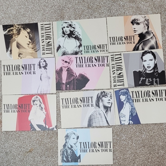 Taylor Swift | Other | Taylor Swift Eras Tour Vip Box Postcards | Poshmark